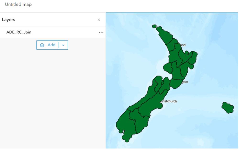 Using the Aotearoa Data Explorer API in ArcGIS Online | Stats NZ