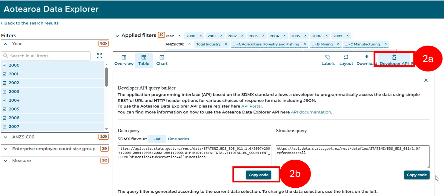 Using the Aotearoa Data Explorer API in Power BI | Stats NZ