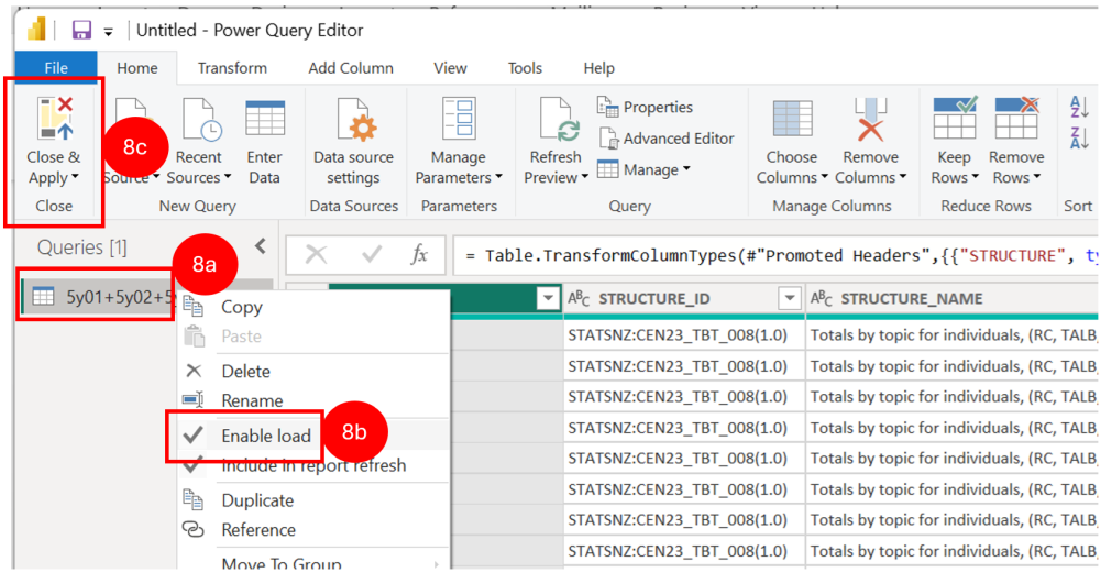 Using the Aotearoa Data Explorer API in Power BI | Stats NZ