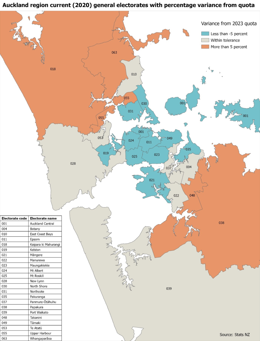 Number of electorates and electoral populations: 2023 Census | Stats NZ