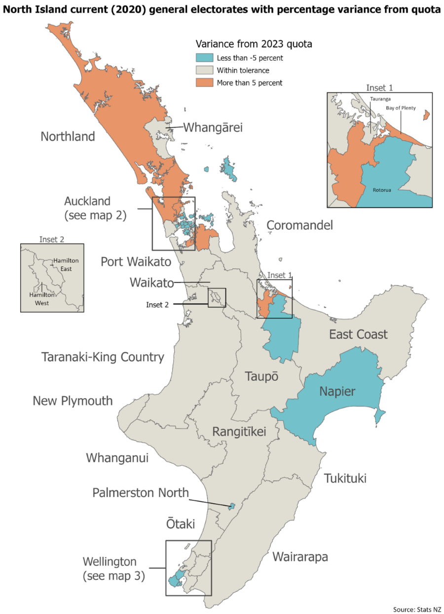 Number of electorates and electoral populations: 2023 Census | Stats NZ