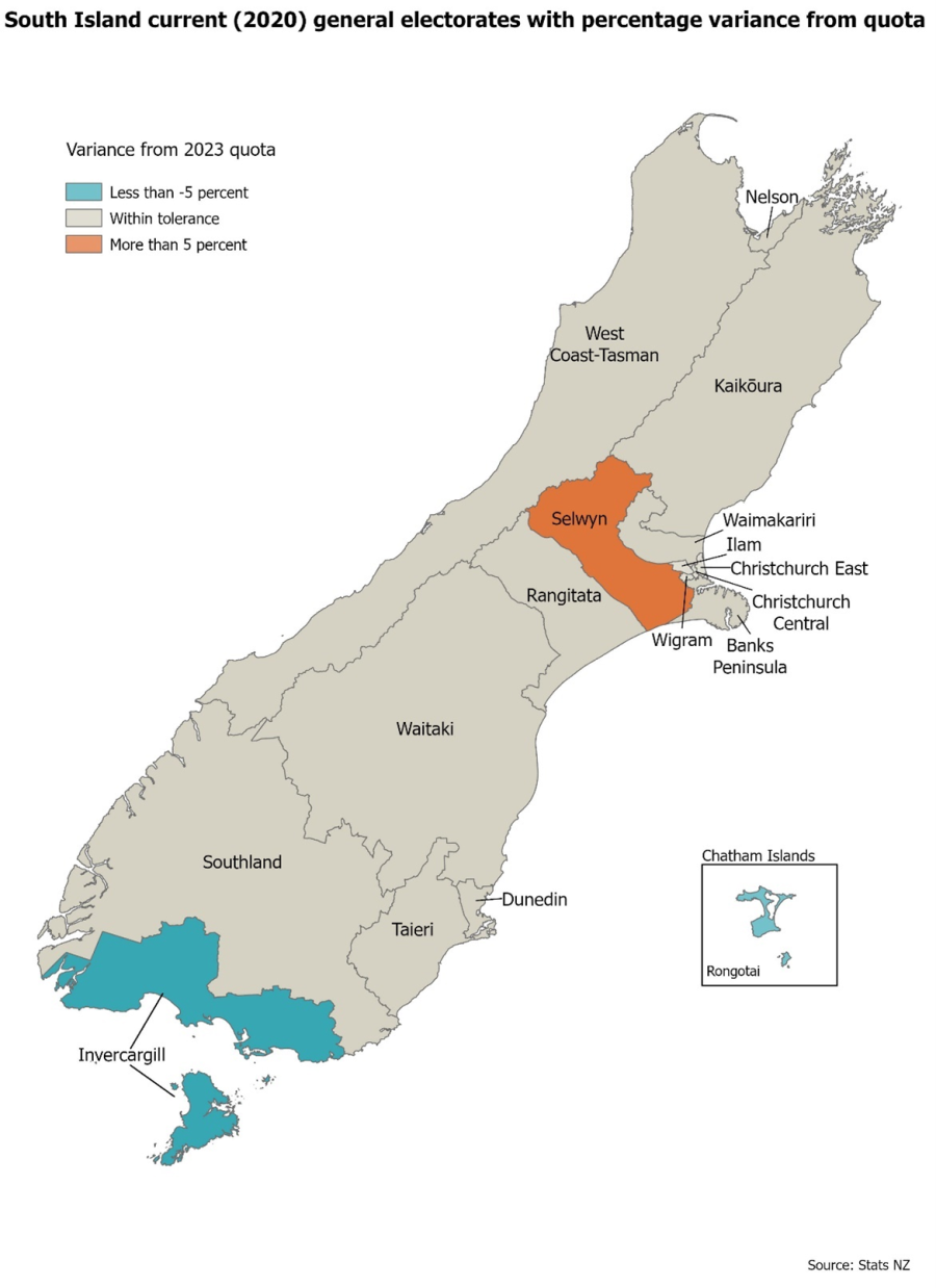 Number of electorates and electoral populations: 2023 Census | Stats NZ